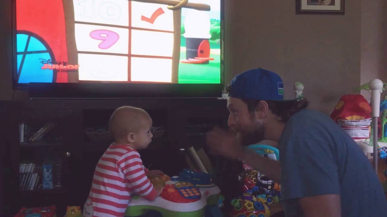 How to teach a baby to count - YouTube