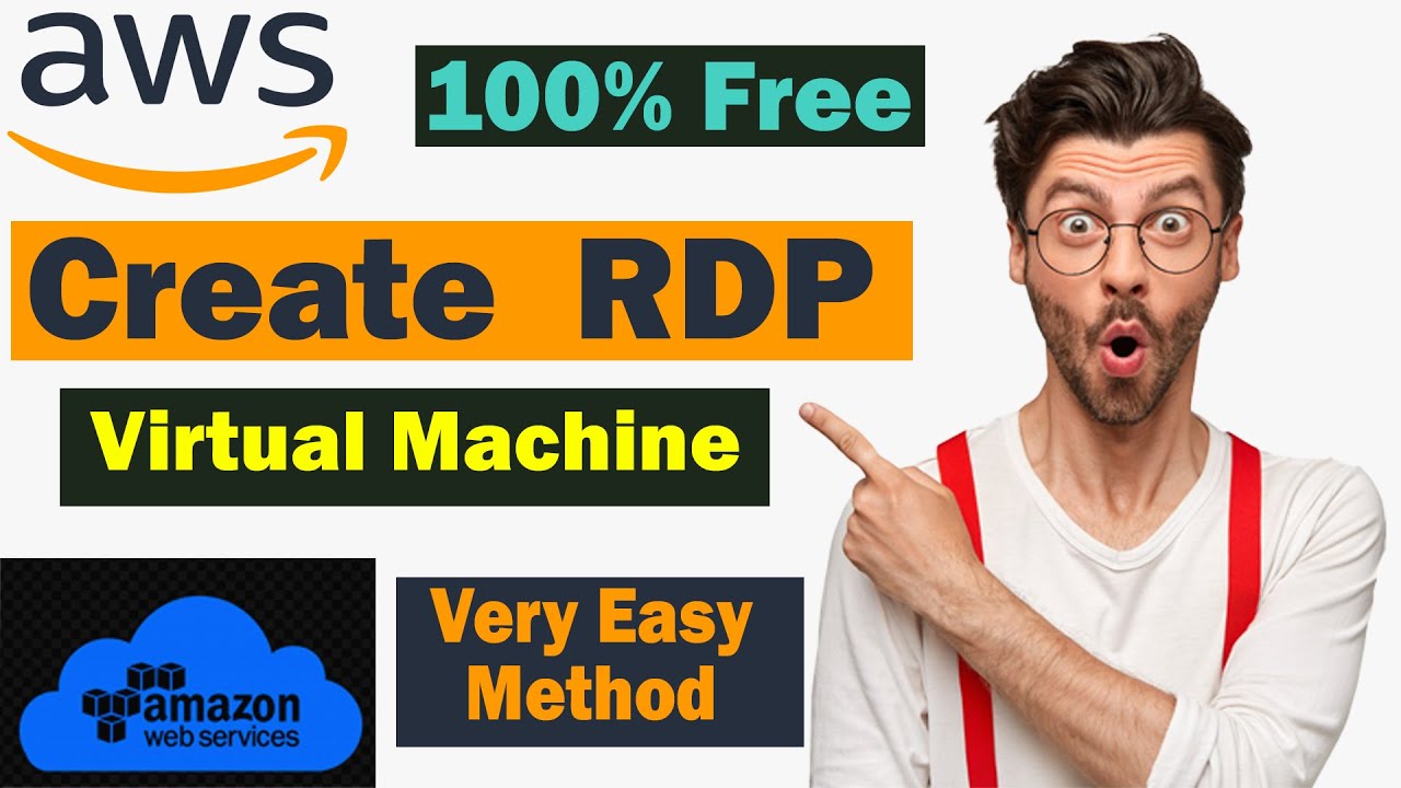 How to Create RDP for free in Windows 10 (2021) - AWS Tutorial | Easy ...