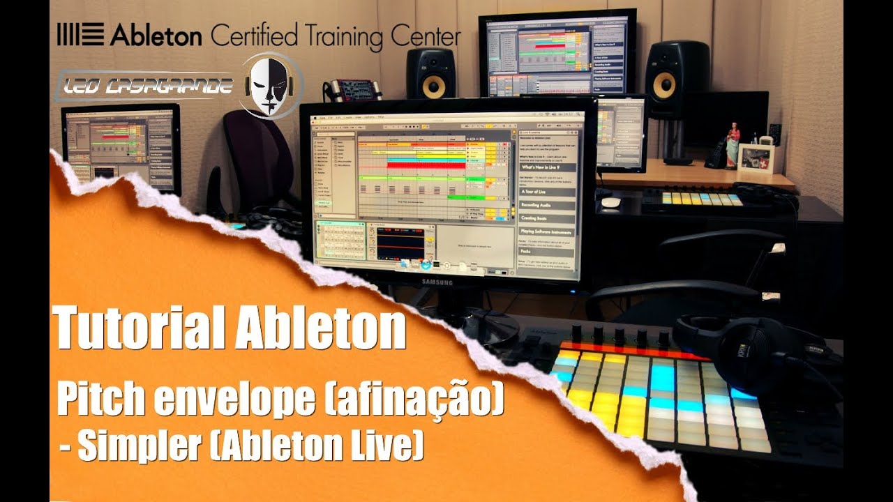 Ableton Live - Pitch envelope (afinação) - Simpler (Tutorial PT-BR ...