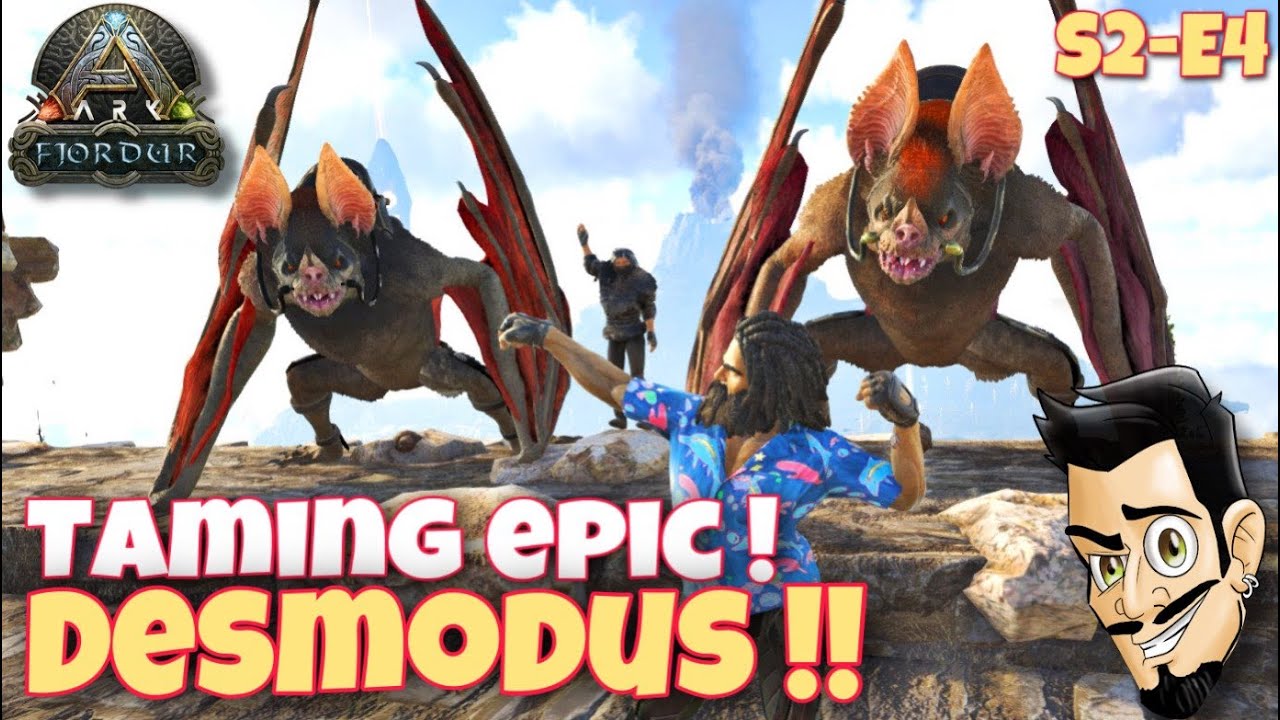 Le TAMING le PLUS FOU du DESMODUS !! - ARK FJORDUR FR - Ark Survival ...