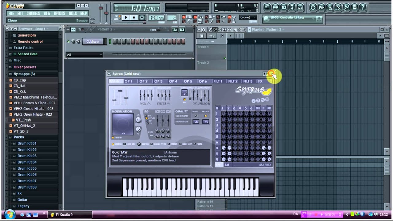 How to make Crazy Frog, Popcorn in FL Studio - YouTube
