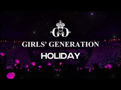 HOLIDAY | GIRLS' GENERATION(소녀시대) | Empty Arena | Concert Audio