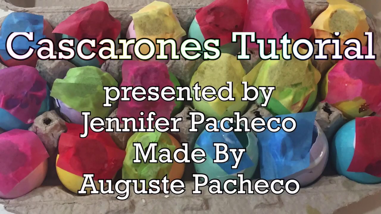Making Cascarones - YouTube