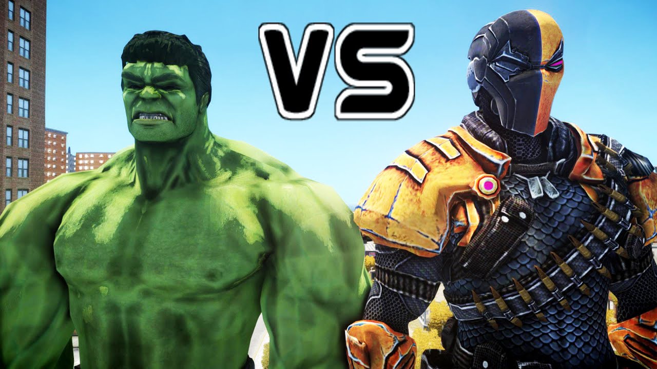 HULK VS DEATHSTROKE - EPIC BATTLE - YouTube