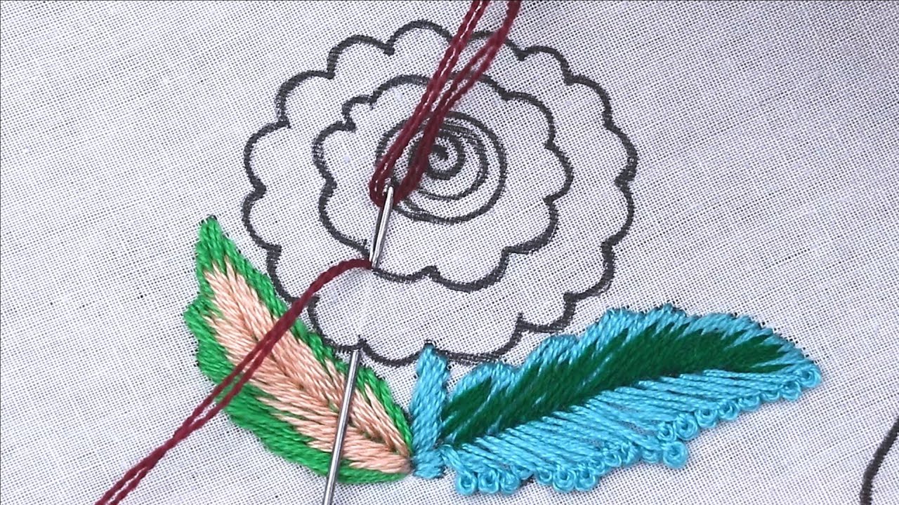 easy and beautiful pattern for all over embroidery designs | new hand ...