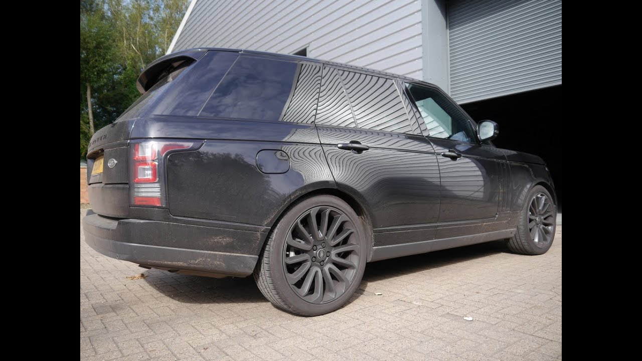Range Rover 12 month Hand Car Wash Damage - YouTube