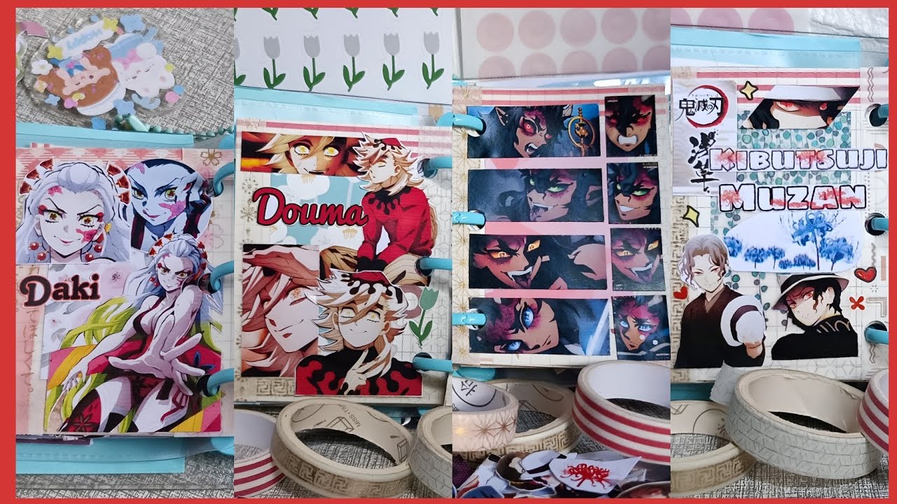 Demon Slayer Compilation | The 12 Kizuki's and Muzan Mini Journals ️ ...