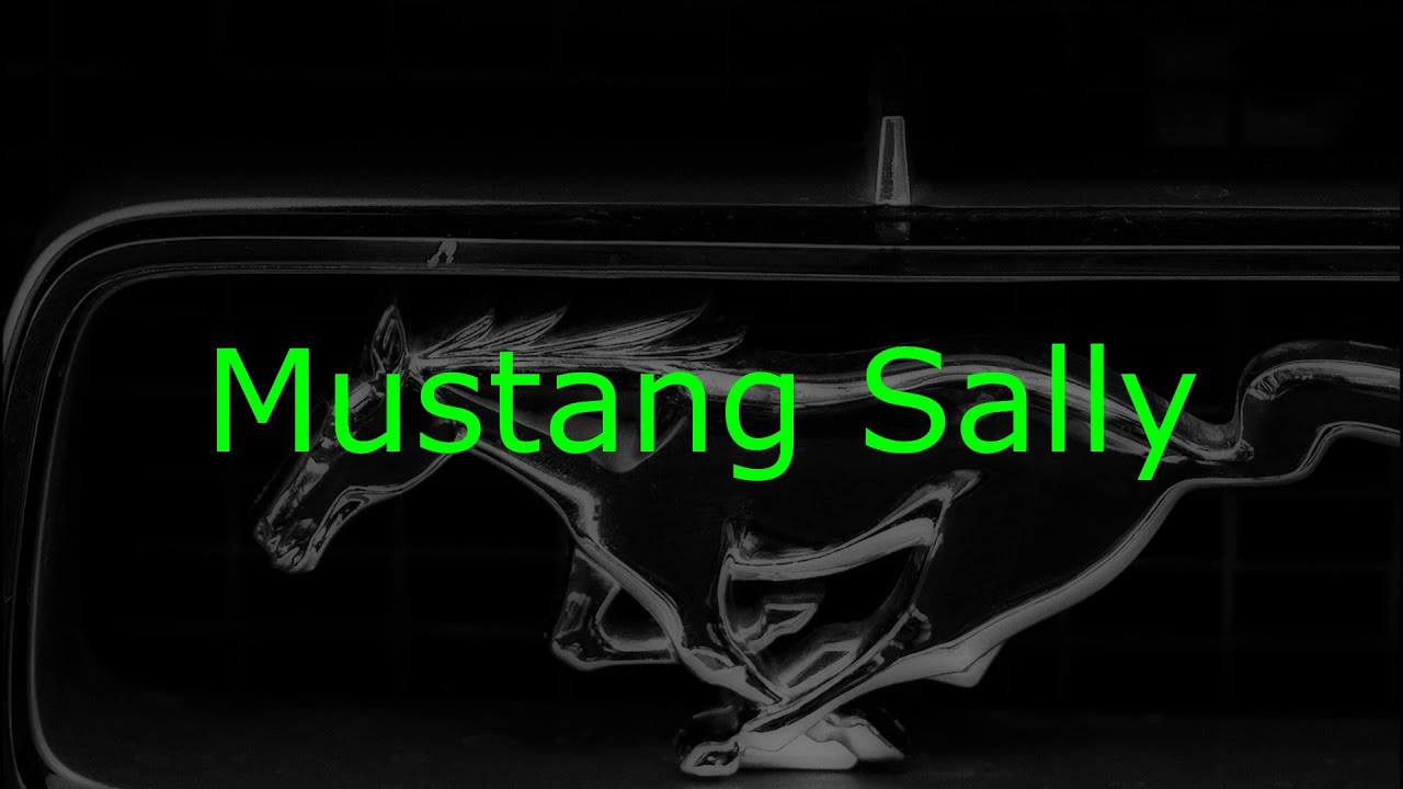 Mustang Sally | Cover Version with vocals | Lyric Video - YouTube