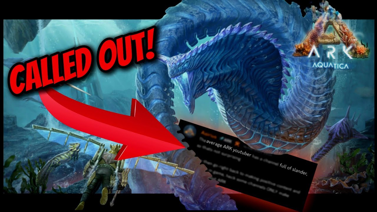 AQUATICA DEV BLAMES ARK YOUTUBERS - YouTube