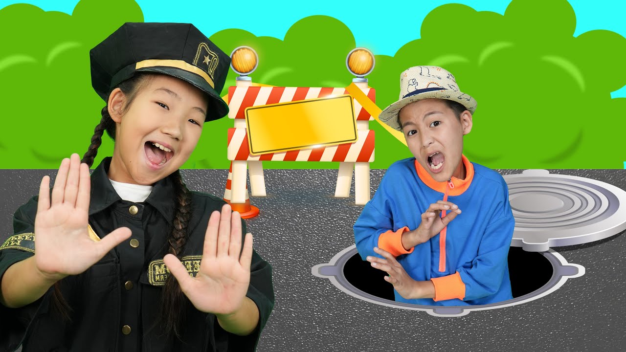 Don't Play on the Manhole Cover | Manhole Cover is Dangerous Song ...