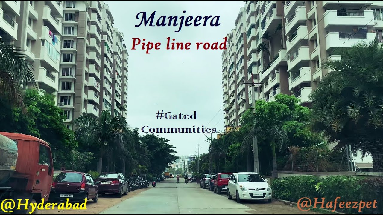 Hyderabad Gated Communities | Manjeera Pipe Line Road | Hafeezpet | New ...
