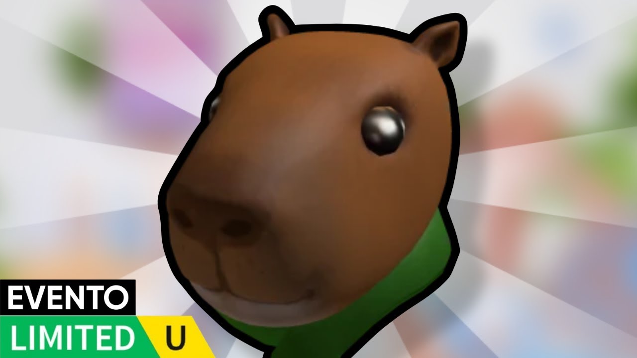 ¿Cómo Conseguir la Cabeza de Capibara GRATIS en Roblox? - YouTube