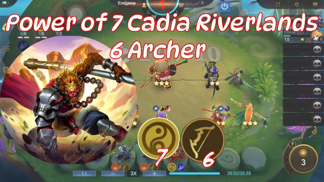 SUN WITH POWER OF 7 CADIA RIVERLAND AND 6 ARCHER - YouTube