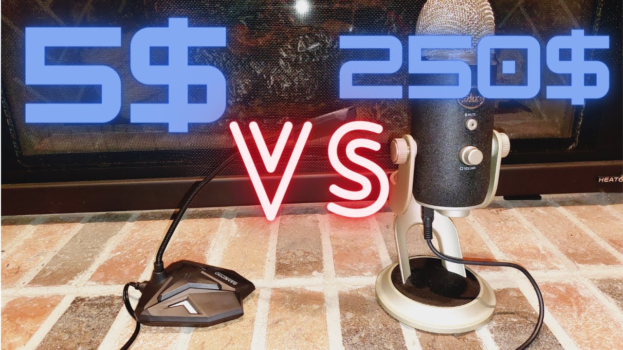 Doller Store Mic VS High End Blue Yeti Pro Mic - YouTube