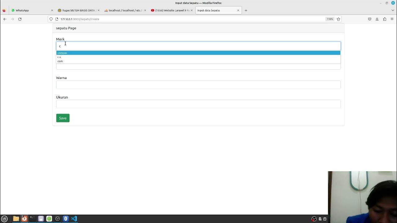 CRUD laravel9 - YouTube