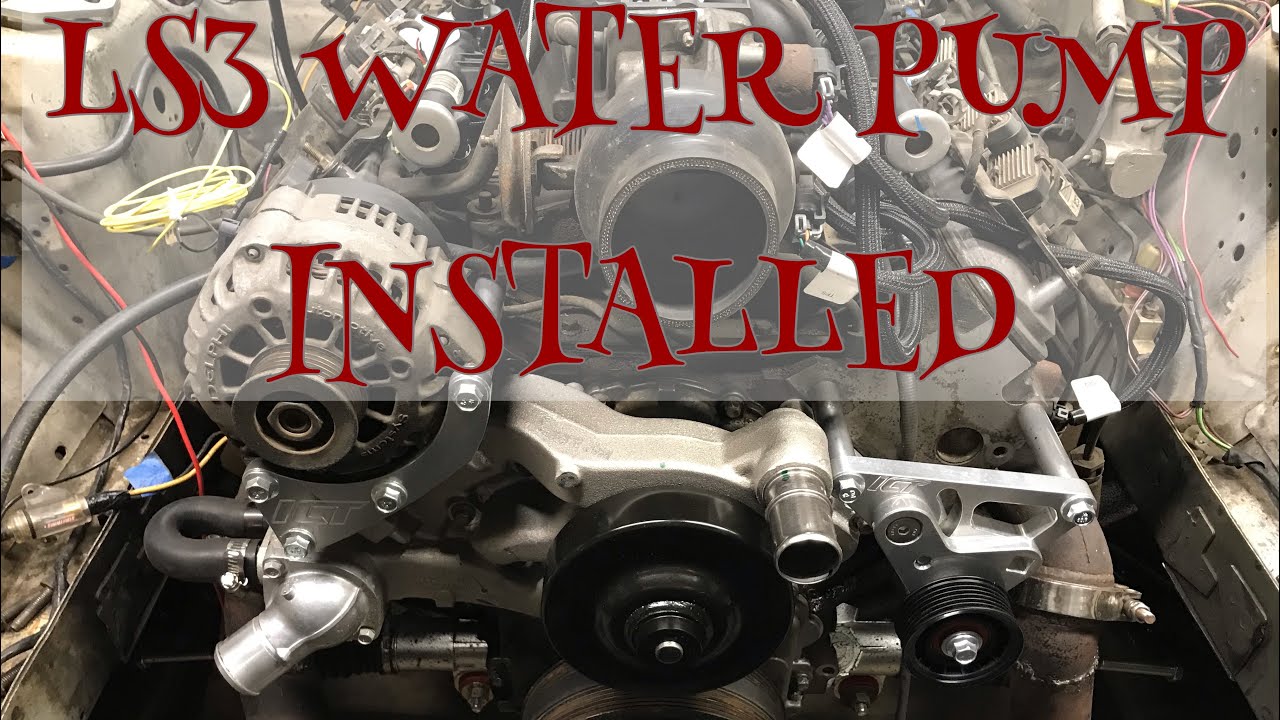 Bumbling updates and LSX Swap Fox LS3 Water Pump - YouTube