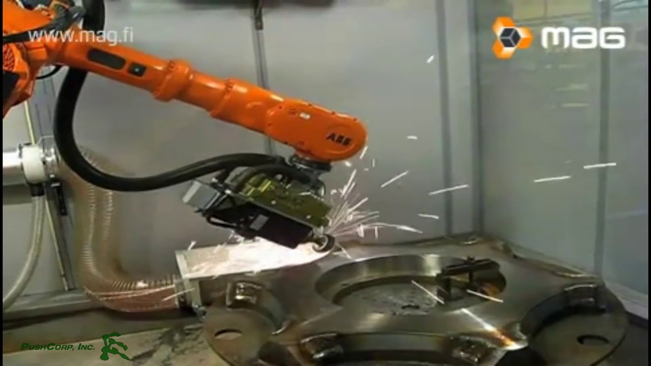 Grinding | Steel | AFD | End Of Arm Robotic Tooling - YouTube