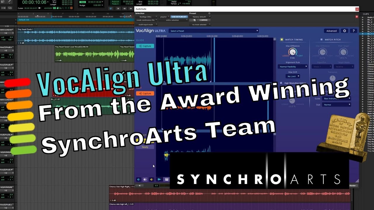 VocAlign Ultra from Synchro Arts Review - YouTube