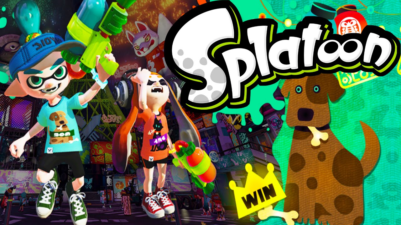 Splatoon Wii U Splatfest Results! Super Sea Snails Ink Brush Online ...
