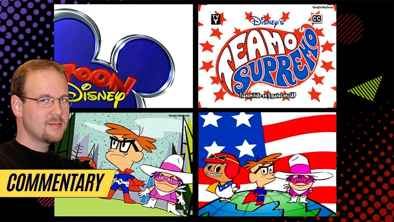 Retro Commentary 2005 - Teamo Supremo on Toon Disney - Cable TV History ...