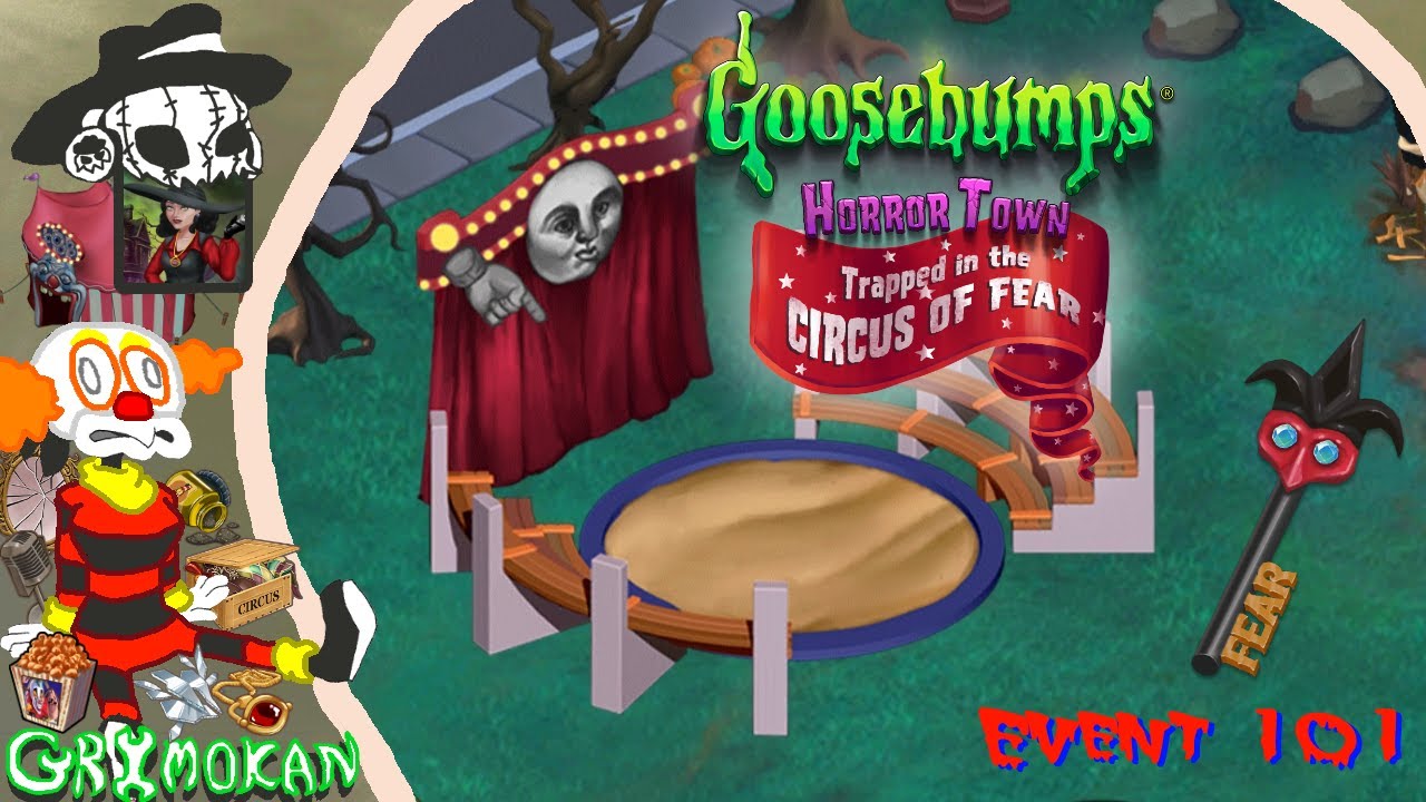 Gail Gameplay - Goosebumps HorrorTown - Trapped in the Circus of Fear ...