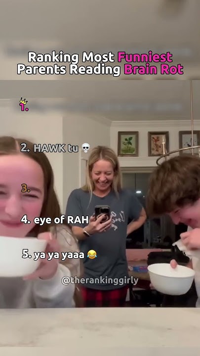 Ranking Most Funniest Parents Reading Brain Rot 💀 - YouTube