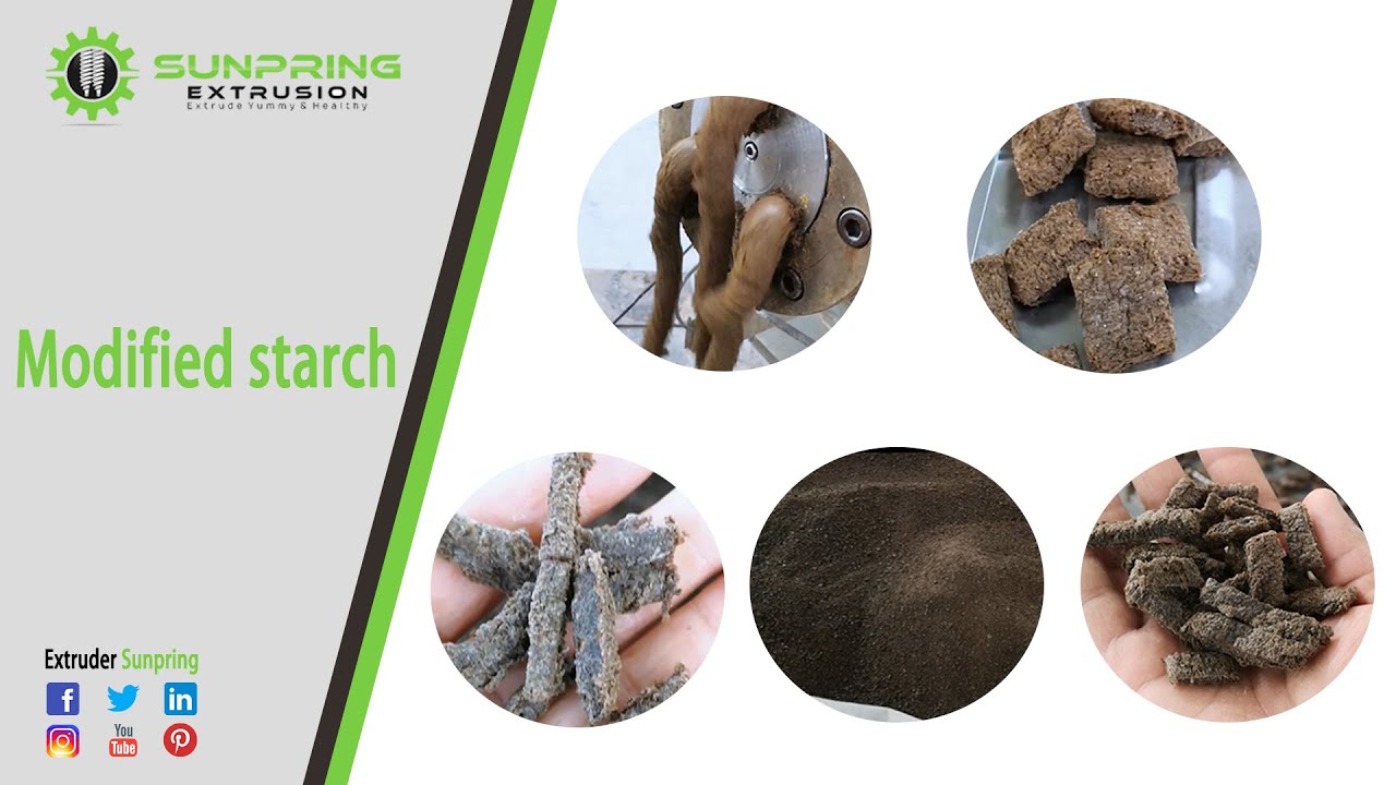 Modified starch/Pregelatinized starch/oil drilling starch machine ...