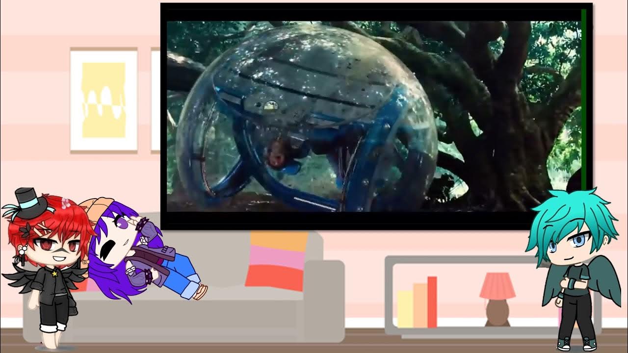 Gacha React To Jurassic World Amv Indominus Rex Rise Rock Gacha Life Gacha Club Youtube
