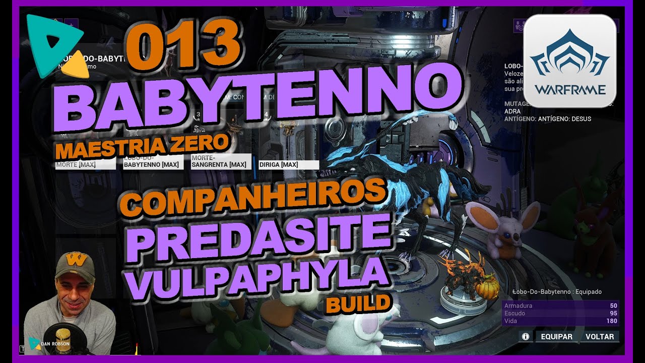 BabyTenno 013 MR 0 / Os Companheiros de Deimos Predasite & Vulpaphyla ...