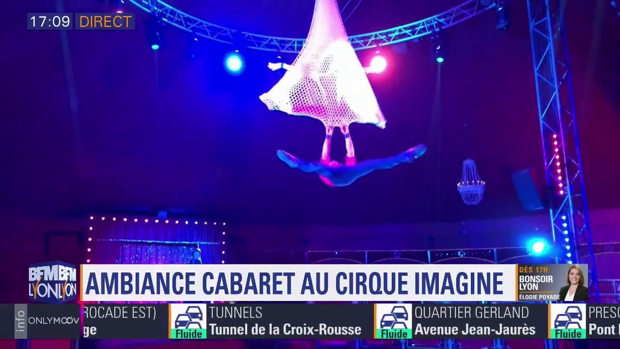 Ambiance cabaret au Cirque Imagine - YouTube