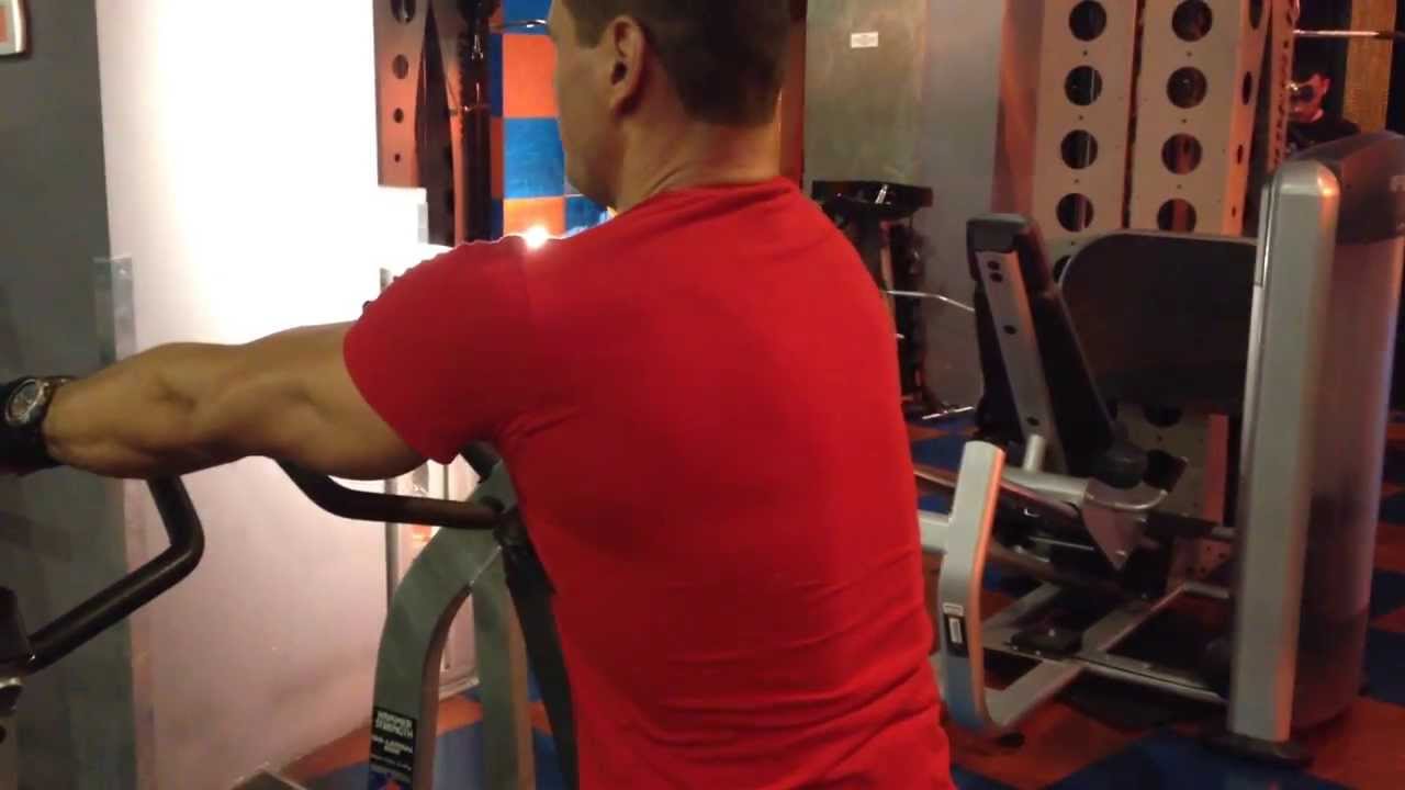 Low Row Machine - YouTube