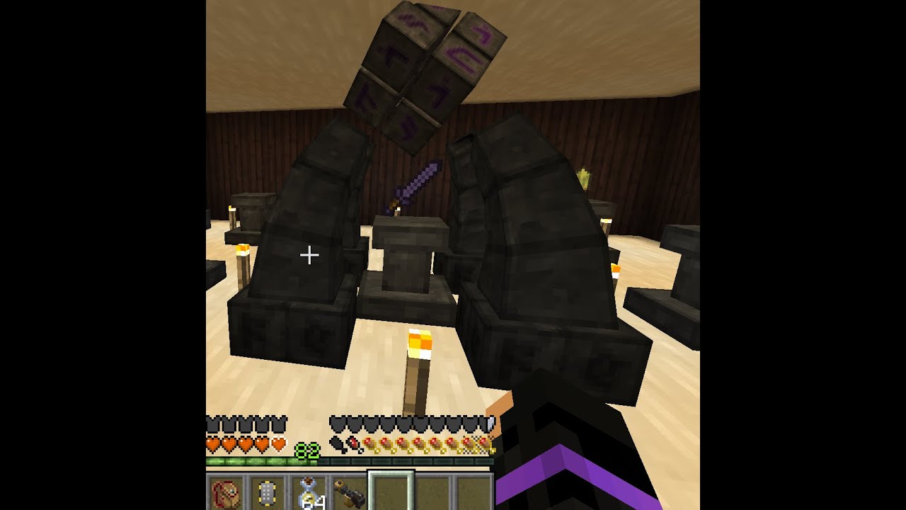 Minecraft RAD lite ( Matmat ma offert un cadeau ) qu'il a crée trop ...