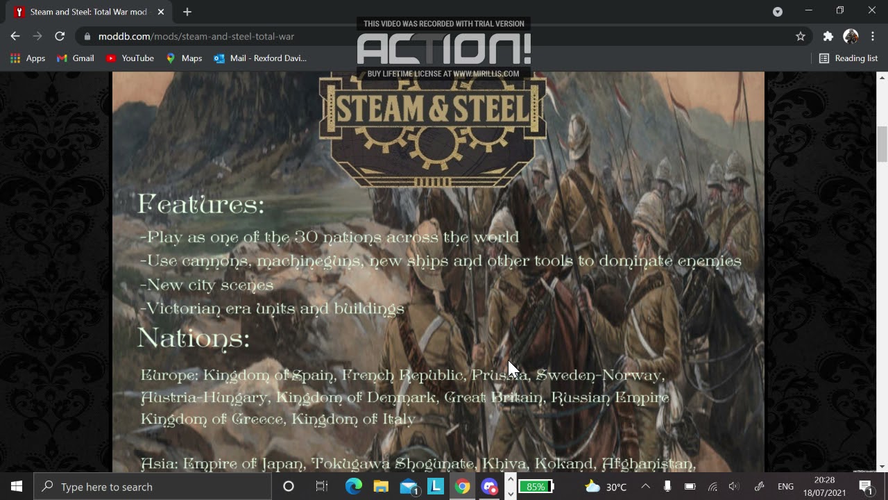 New Upcoming Mod For M2TW ! (Steam And Steel Mod) (and news about my ...