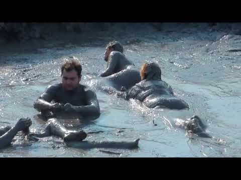 Mud volcano did not want to let go