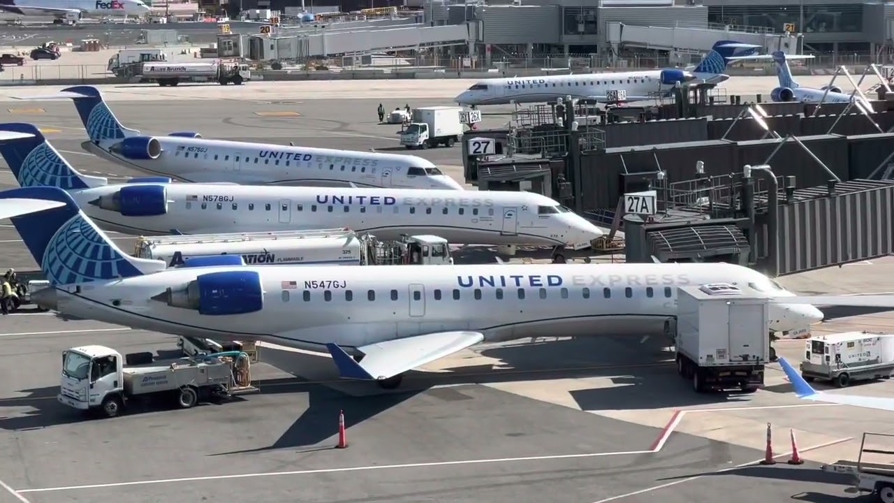 Air Train at EWR Airport, NJ - YouTube