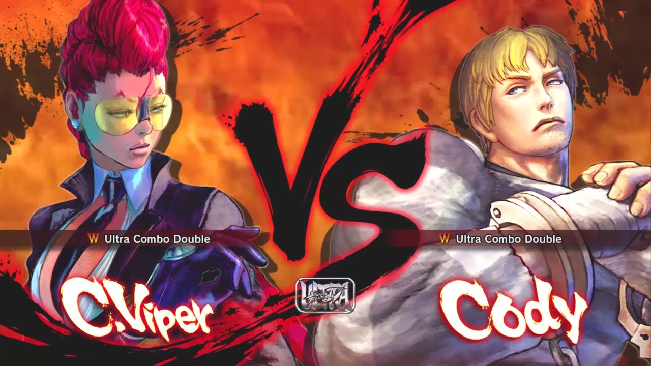 Ultra Street Fighter 4 - C. Viper Vs Cody [Hardest] - YouTube