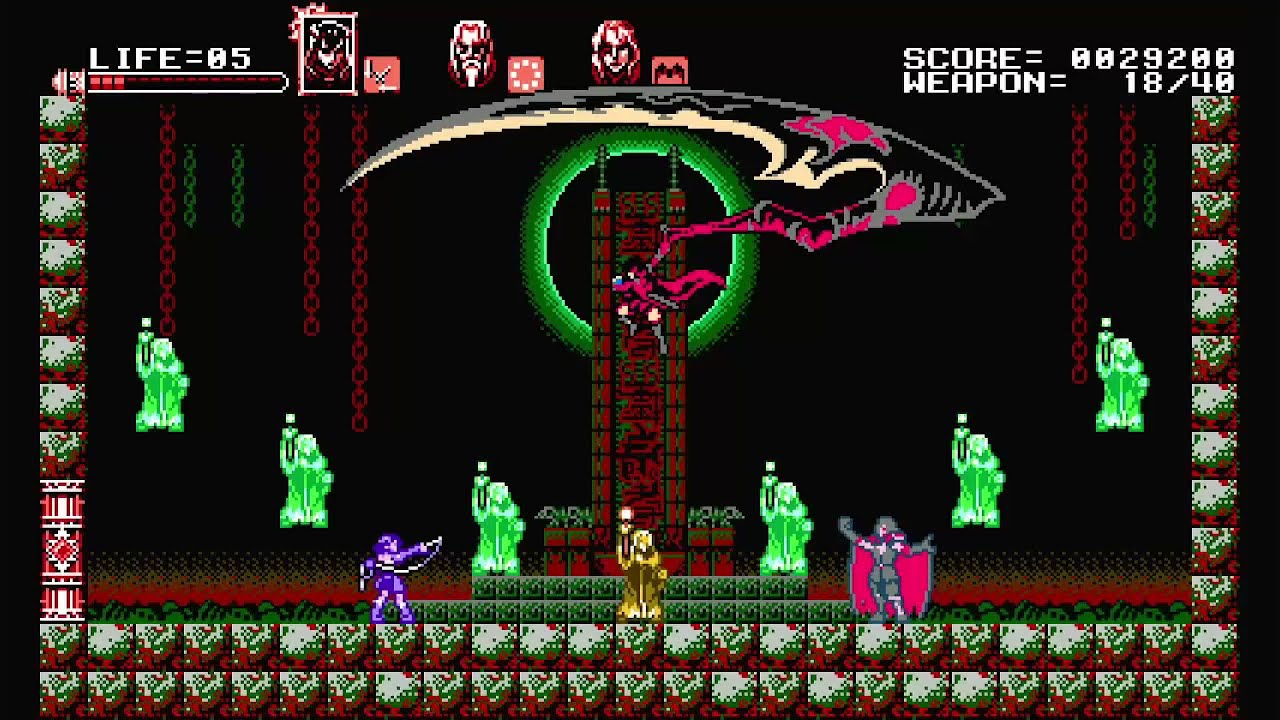 【実況】悪魔城風2Dアクション Bloodstained: Curse of the Moon part8 - YouTube