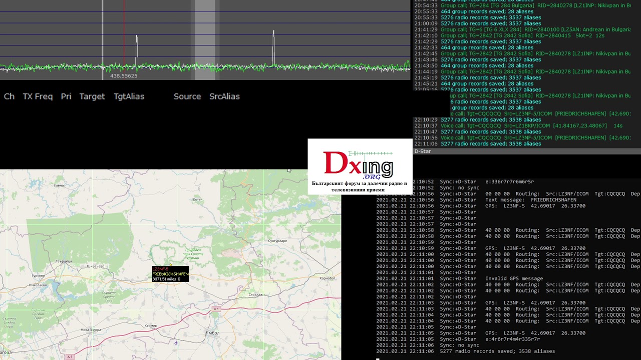 New better test FMP-Map.exe from DSD Plus Fast Lane with D-Star signal ...