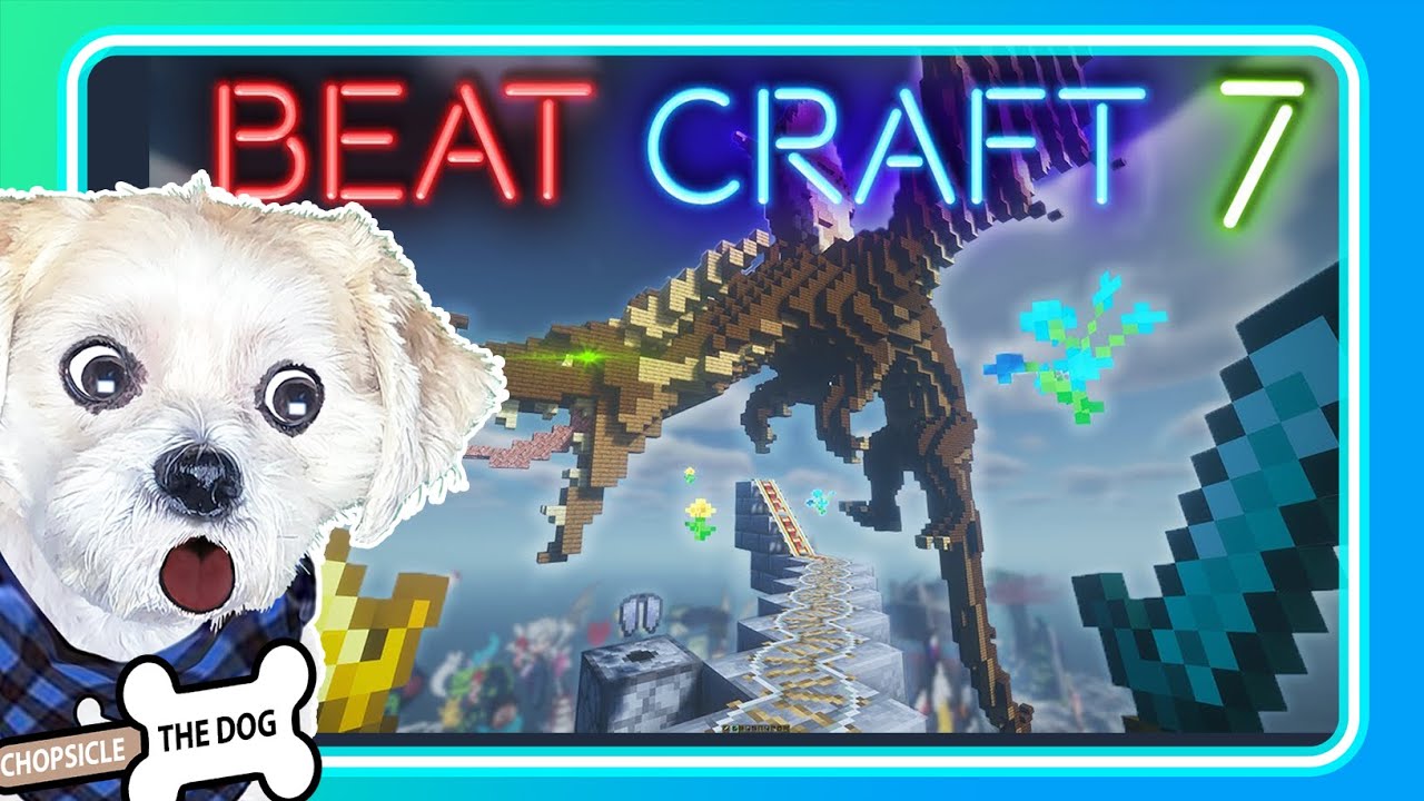 Beat Craft 7! Minecraft Rhythm Game Reaction Video by @ChopsicleTheDog ...