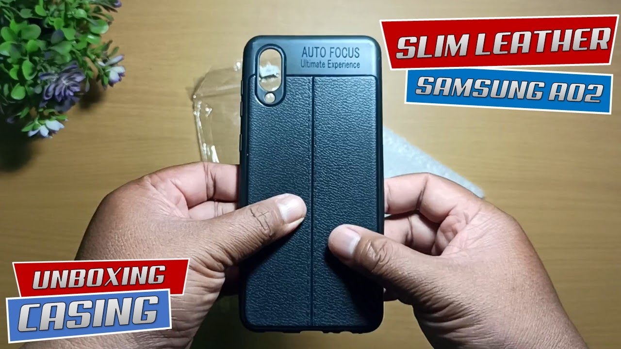 Casing Softcase HP Samsung A02 Slim Leather Autofocus TERMURAH - YouTube