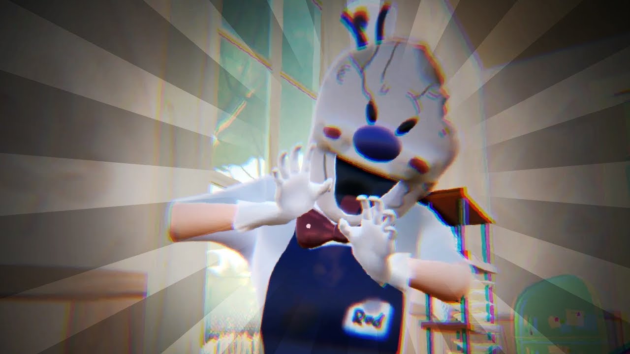 PAPER CUTOUT ICE SCREAM - Hello Neighbor ACT 1 - YouTube