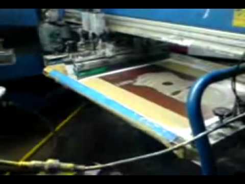 automatic flock machine - YouTube