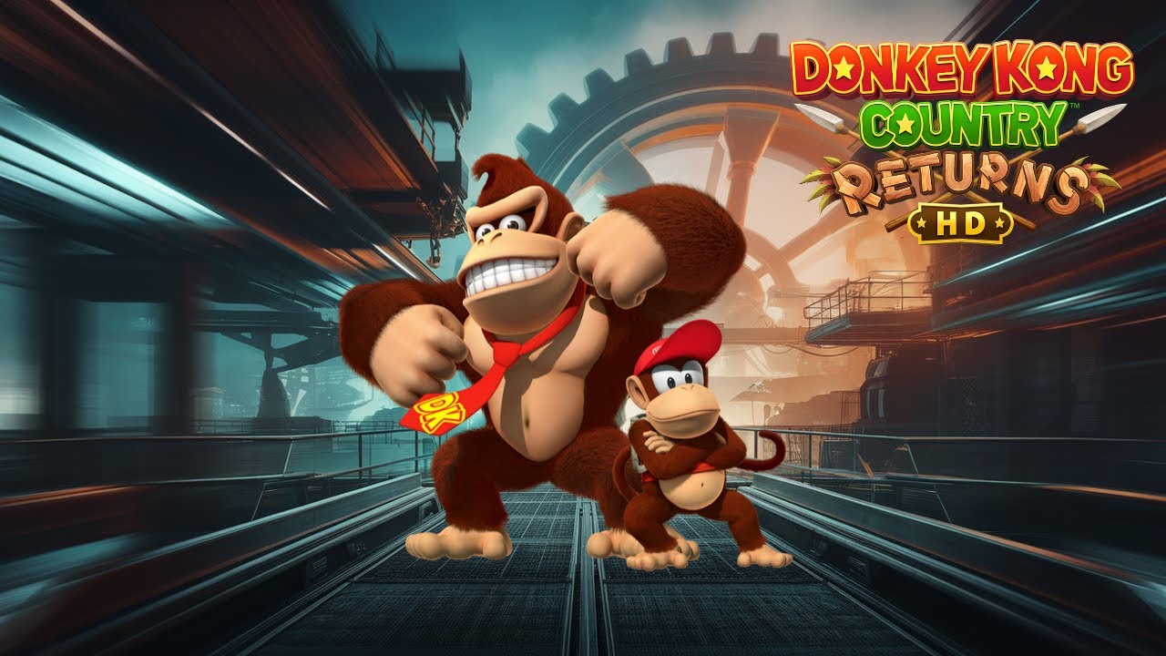 Donkey Kong Country Returns HD Switch [Factory] (All Collectables ...