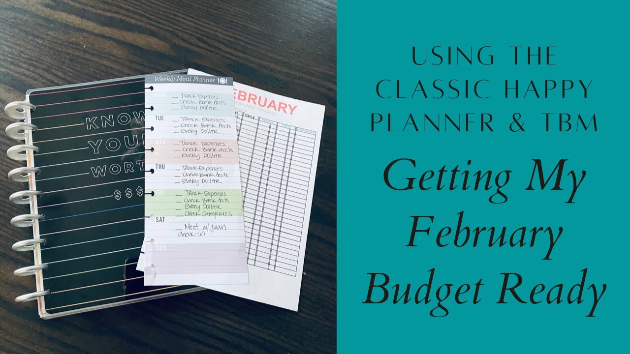 Getting My February Budget Ready // How I Prep For Next Month’s Budget ...