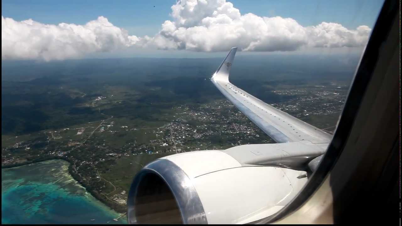Sriwijaya Air takeoff from Frans Kaisiepo Airport in Biak - YouTube