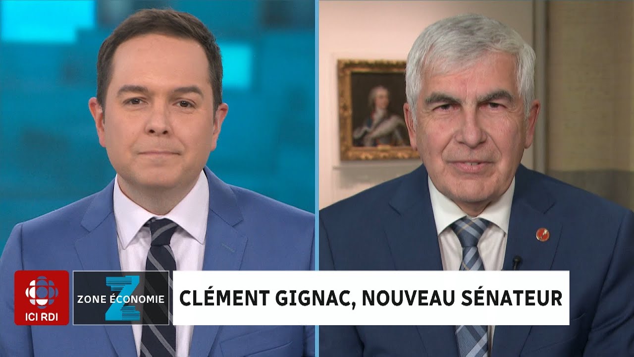 Première entrevue du sénateur Clément Gignac - YouTube