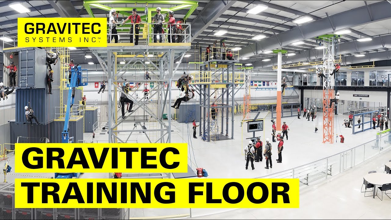 Gravitec Systems Training Floor - YouTube