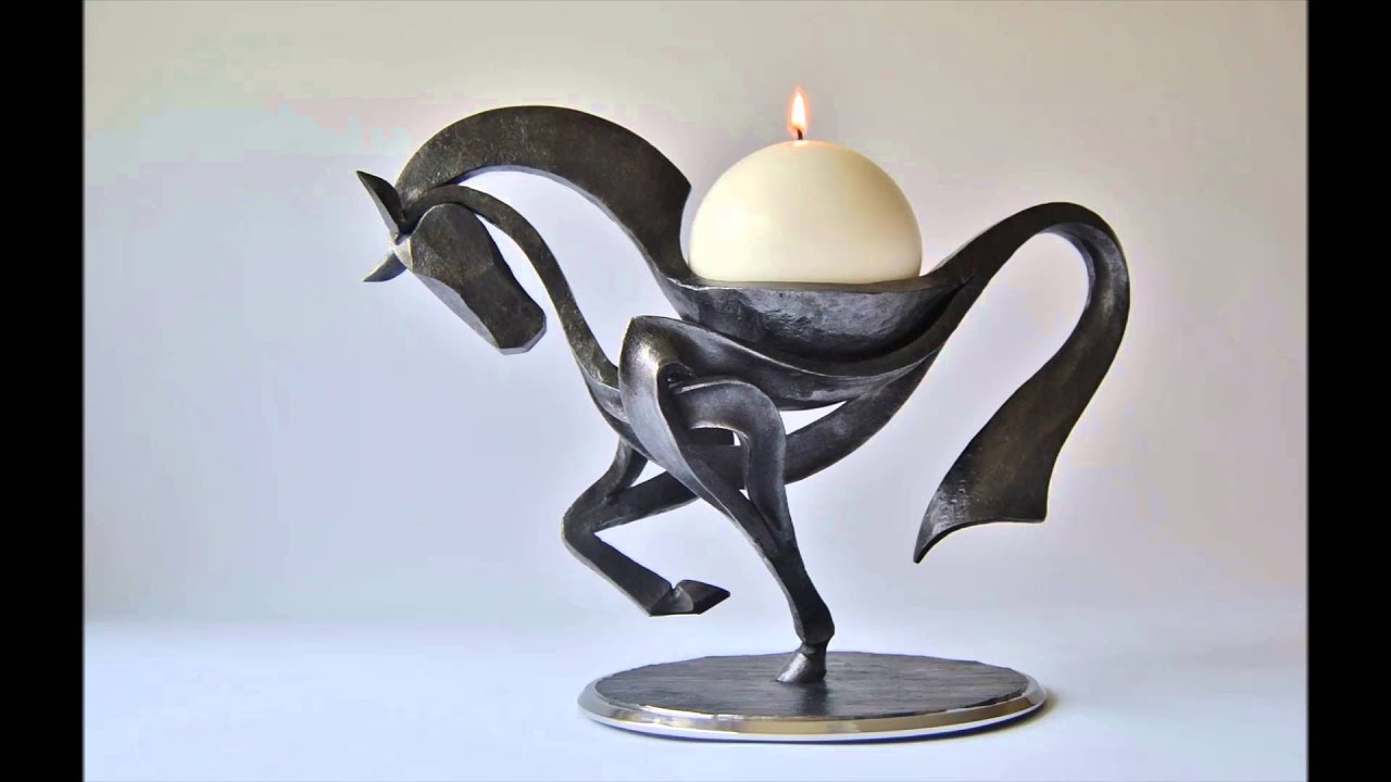 Forged Metal Art - Designer Blacksmithing - YouTube