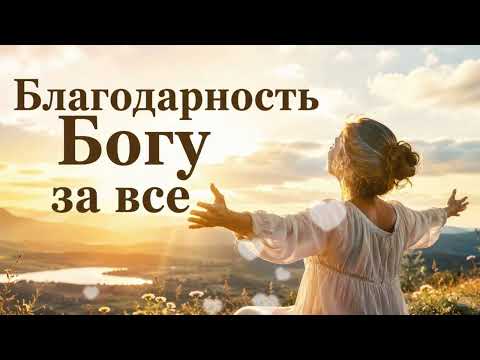 Благодарность Богу за все. Слушайте ежедневно, наполните сердце благодарностью