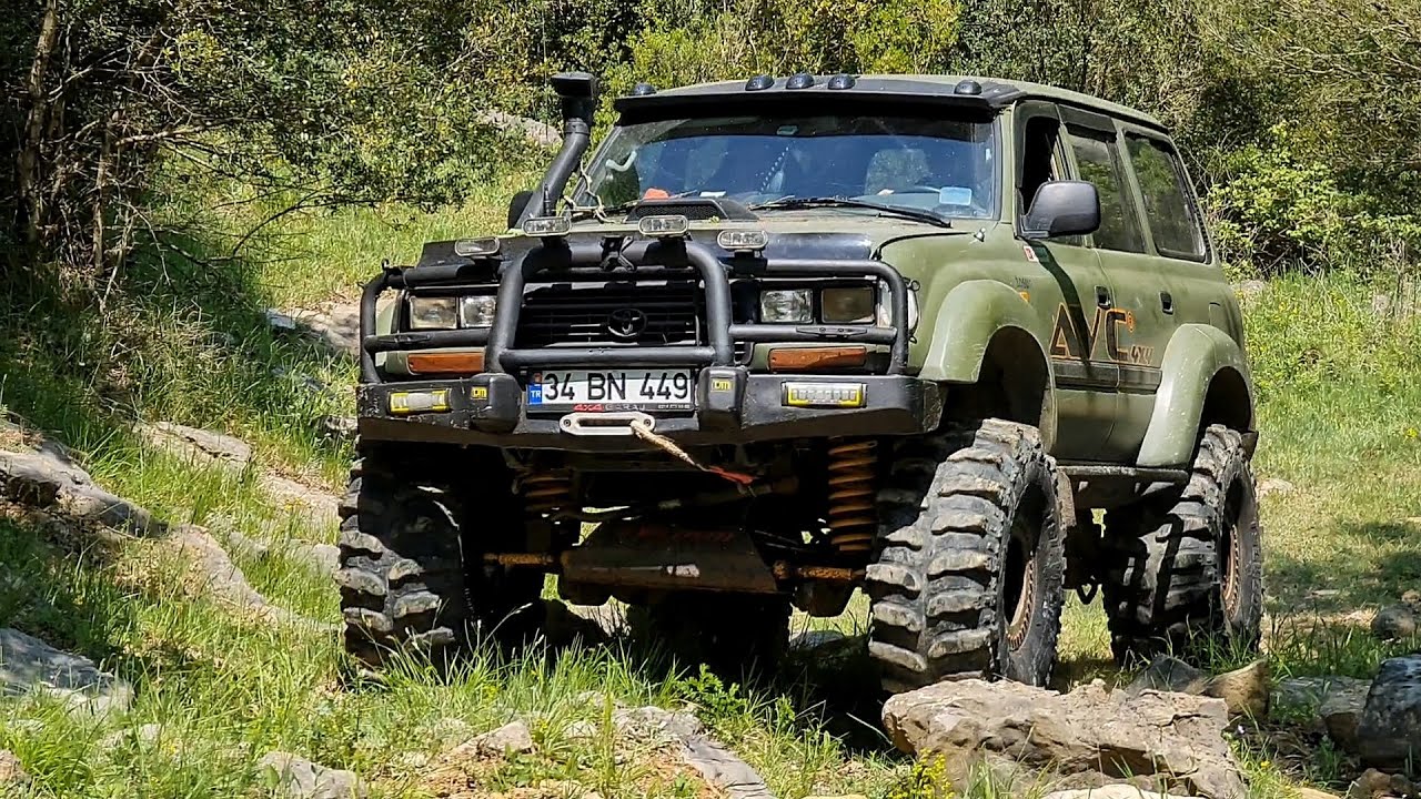Toyota Land Cruiser 80 40'' - TOSUN - Extreme OFF ROAD - YouTube